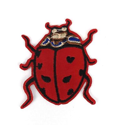 Lady Bug Patch Japanese Beetle Wings Insect Embroidered Iron On 2824 | eBay