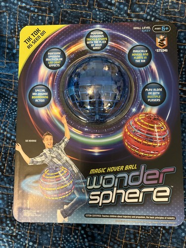 NEW Wonder Sphere Magic Hover Ball LED Multicolor tricks & Stunts Tik ...