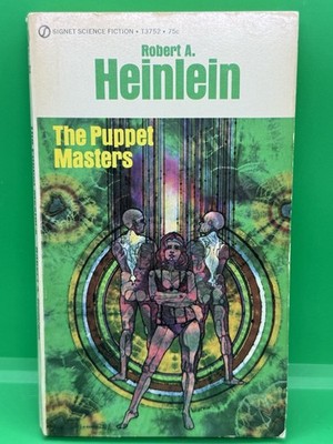 THE PUPPET MASTERS by Robert A. Heinlein Vintage *1951 Signet PB, 12th ...