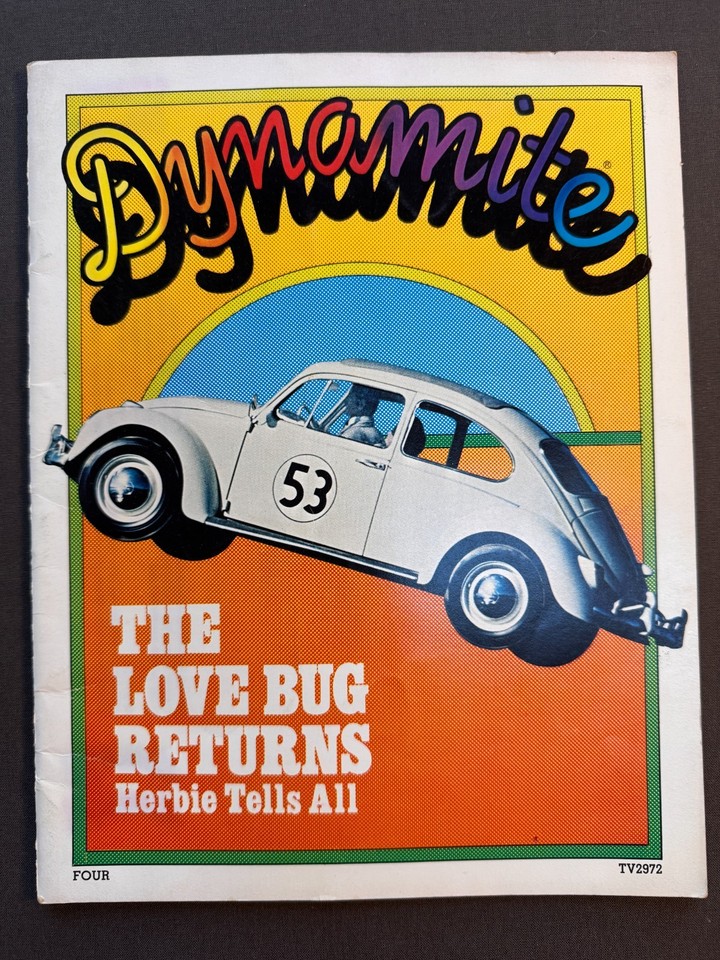 1970s DYNAMITE MAGAZINE LOT of 10 - MASH, Fonz, MAD, Herbie, Sweathogs ...