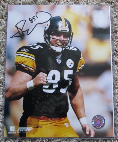 JAY RIEMERSMA AUTO SIGNED 8 x 10 PHOTO PITTSBURGH STEELERS RARE | eBay