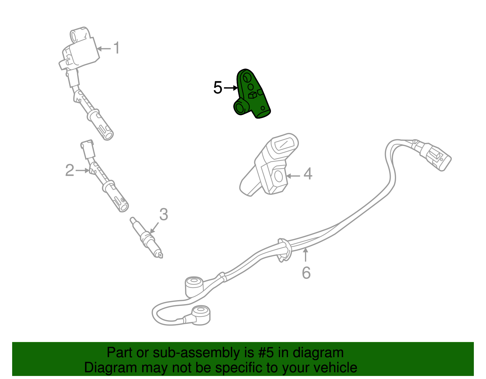 Genuine Mercedes-Benz Camshaft Position Sensor OE 2769051000 for sale ...