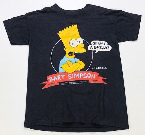 Rare Vintage Bart Simpson Gimme A Break 1990 Matt Gro… - Gem