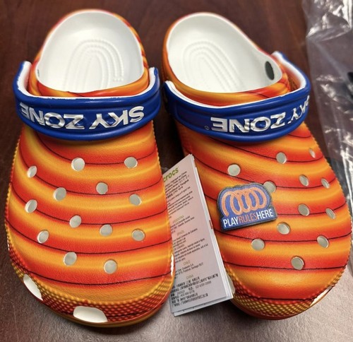 NEW Crocs SKY ZONE Limited Edition Classic Clogs Men’s 6 / Women’s 8 ...