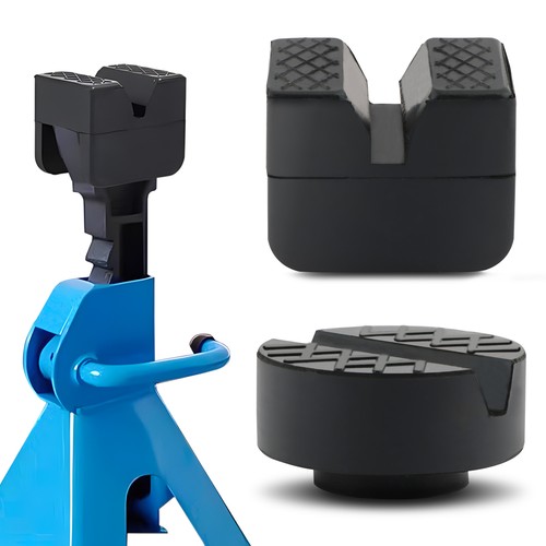 2pcs Universal Durable Frame Rail Floor Rubber Block Stand Pinch Weld ...