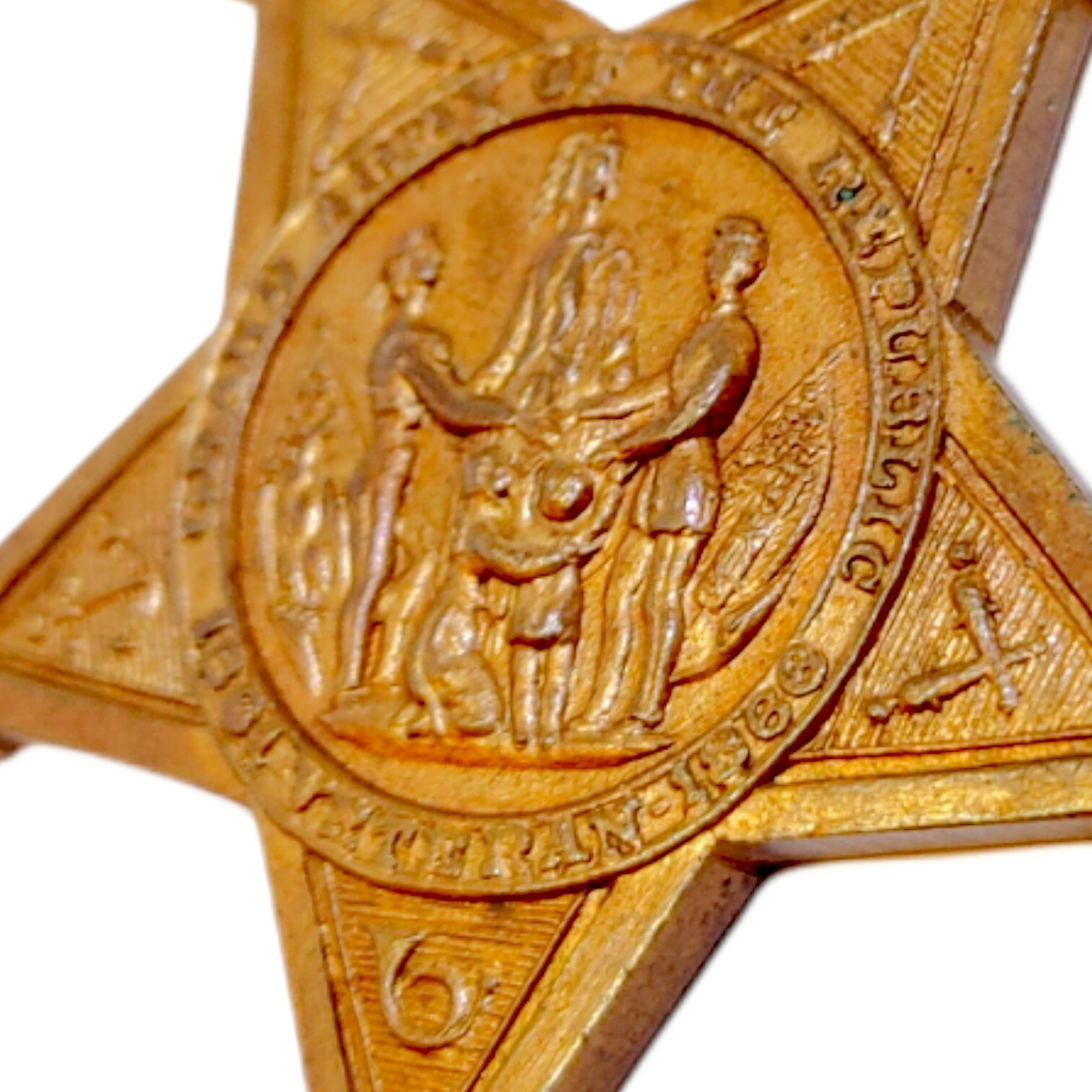 Antique 1886 Post Civil War GAR Badge/ Medal- Grand Army Of The ...