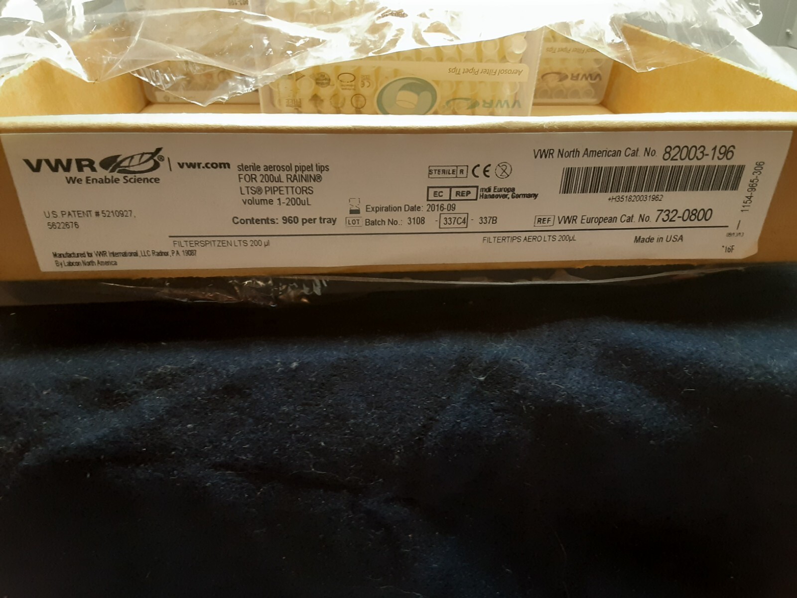 VWR (96) well PIPET TIPS 82003-196 1-200uL lot of (5) (1/2 case) | eBay