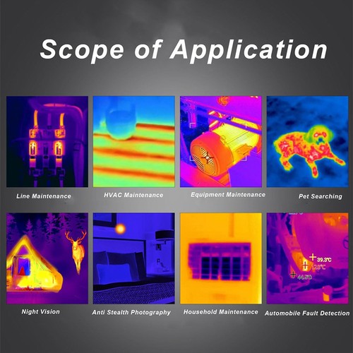 Infrared Camera with Interpolation Analog Display and Measuring ...