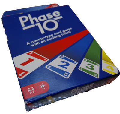 Phase 10 rummy type card game 2018 issued NOS sealed Mattel | eBay