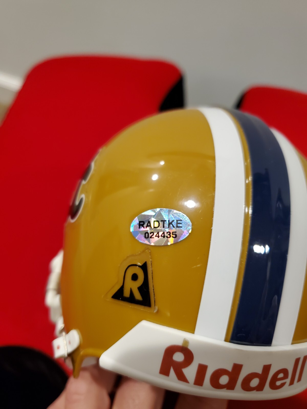 Tony Dorsett autographed PITT Pittsburgh Panthers Riddell Mini Helmet ...