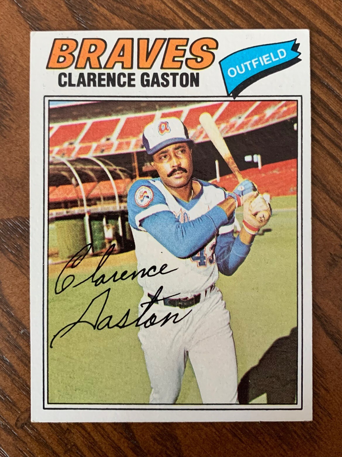 CITO CLARENCE GASTON 1977 Topps Baseball Card #192 – ATLANTA BRAVES | eBay