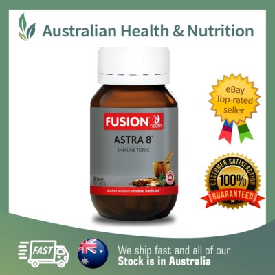 FUSION HEALTH ASTRA 8 IMMUNE TONIC 30T + FREE SAME DAY SHIPPING | eBay