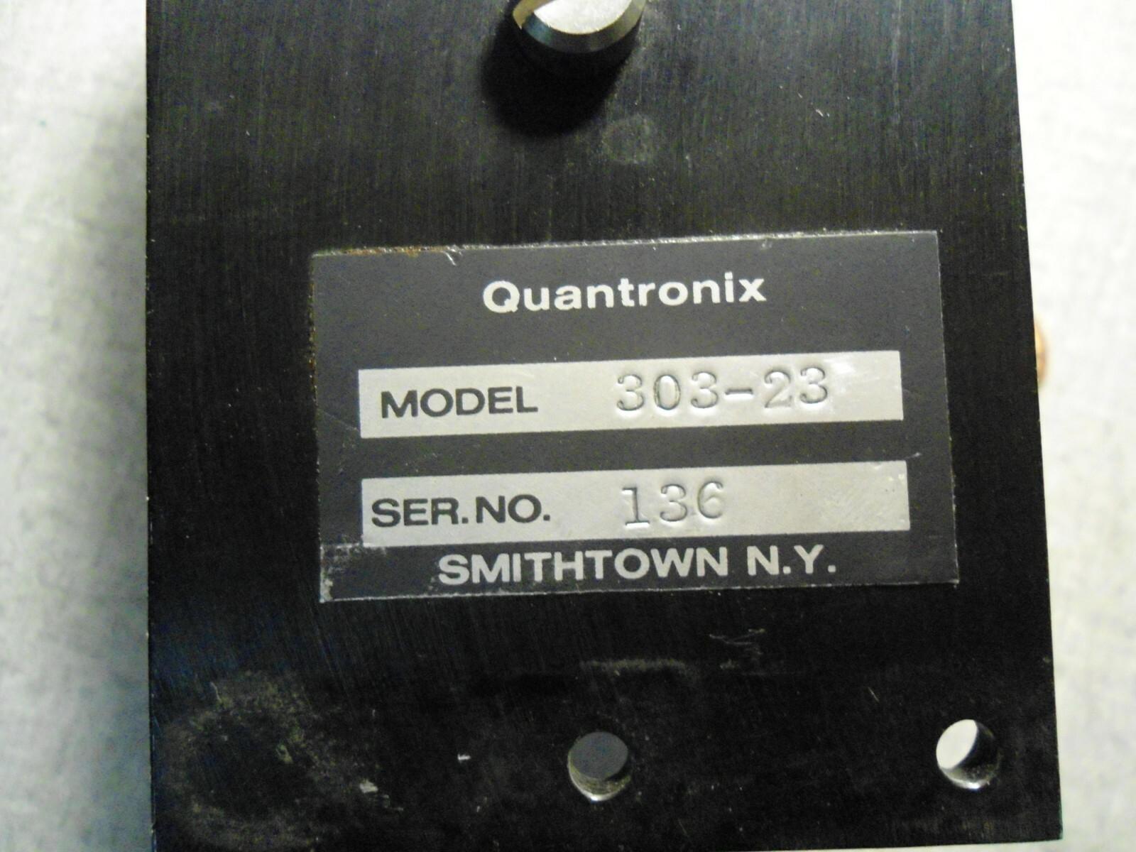 Quantronix 303-23 | eBay