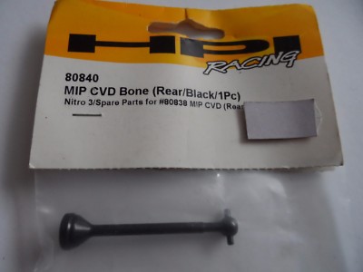 HPI MIP CVD Bone (Rear/Black) (Spare Part For 80838 Nitro 3) 80840 ...