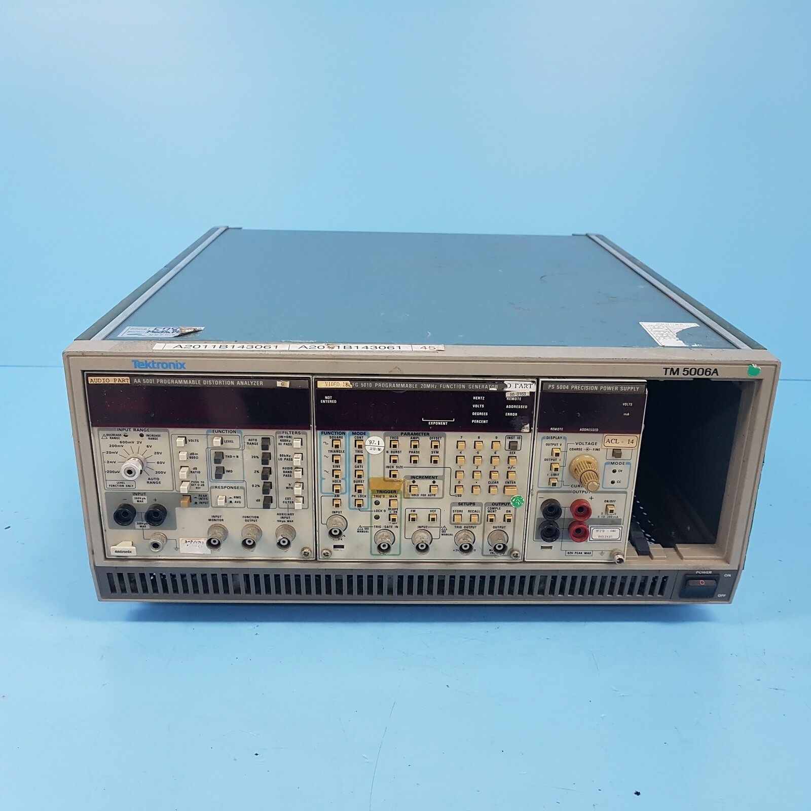 167-0101// TEKTRONIX TM5006A AA5001 FG5010 PS5004 [NOT WORKING] | eBay