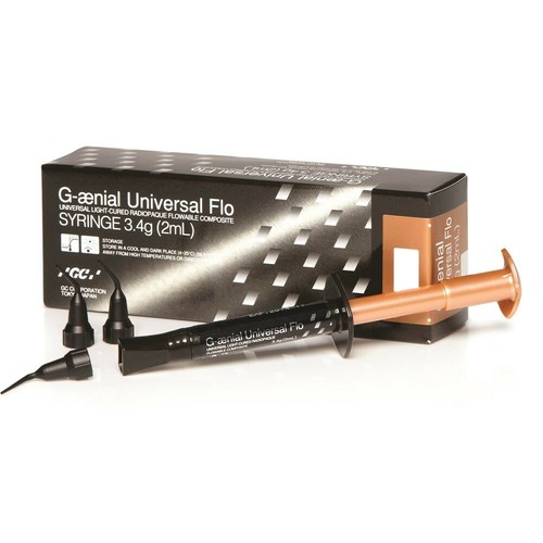 5 X GC G aninal ænial Universal Flo GENIAL COMPOSITE- 5UNIT ALL SHADES ...