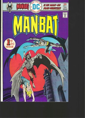 Man-Bat 1 1976 Steve Ditko Batman Gerry Conway DC Man-Bat VF-NM | eBay