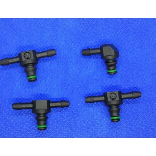 3 x Common rail diesel injector return pipe connector fit for Bosch 110 ...