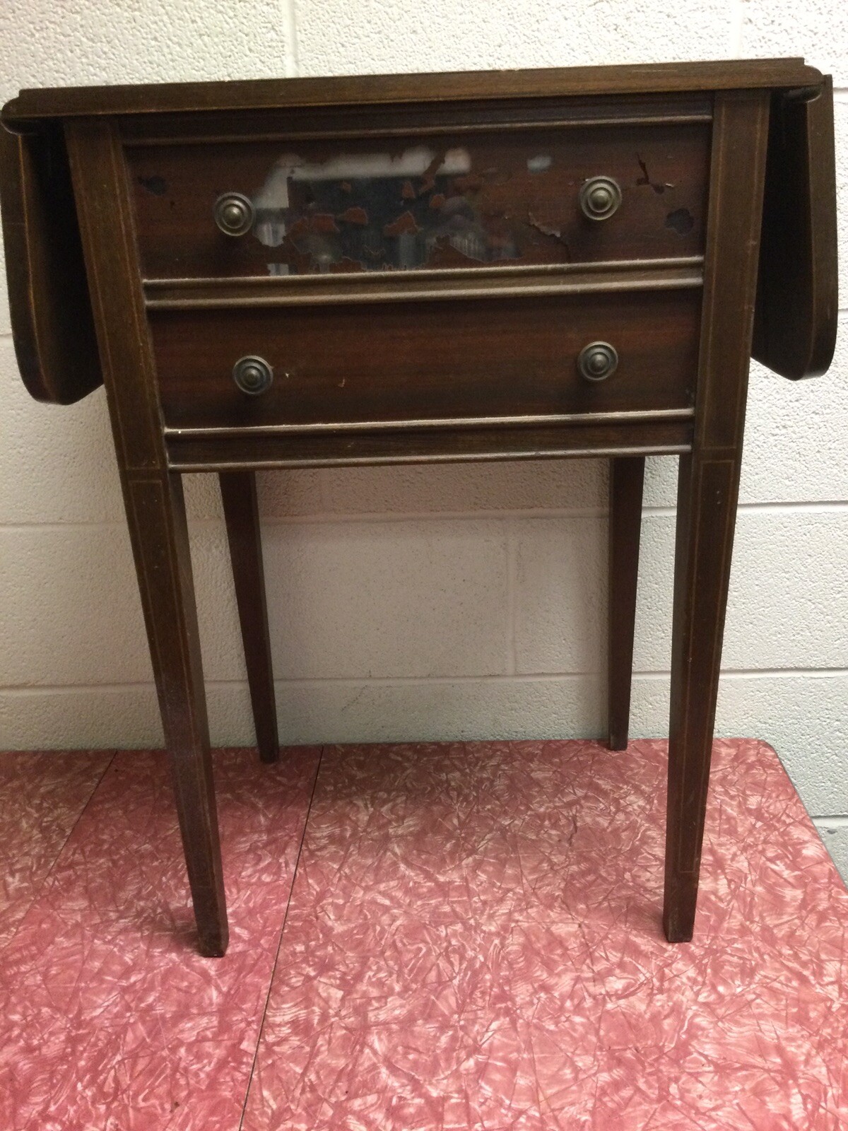Vintage BENDIX 646-A DROP LEAF TABLE RADIO From 1947 Complete Not ...