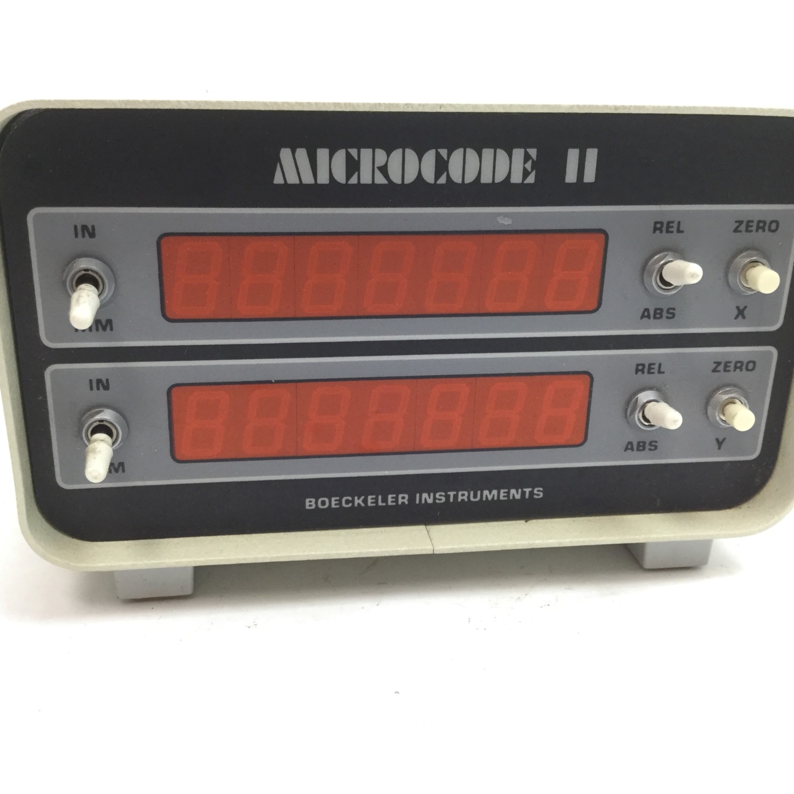 Boeckeler 2-M Digital 2-Axis Micrometer Readout DRO Microcode II Display | eBay