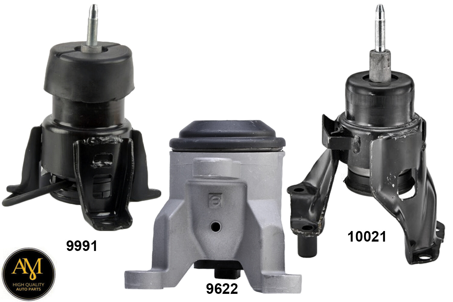 Front, Right & Rear Engine Motor Mounts 3Pcs Set for Infinity JX35 2013 ...