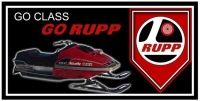 Vintage, Classic, Rupp, Snowmobile, Sled, Racing, Man Cave, Garage ...