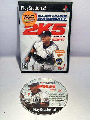 Major League Baseball MLB 2K5 (PlayStation 2 PS2) ☆ No Manual ☆ Tested ...