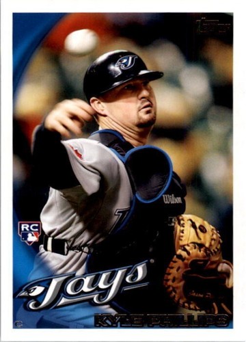 2010 Topps Toronto Blue Jays Baseball Card #66 Kyle Phillips Rookie | eBay