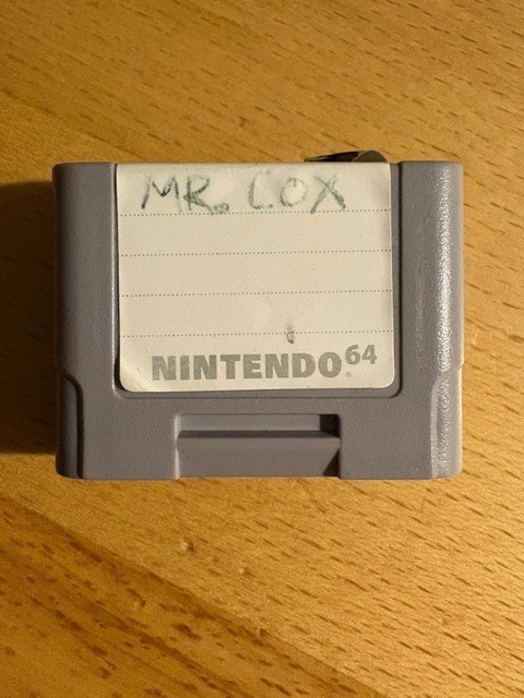 N64 Controller Pak NUS-004 OEM Official Nintendo 64 Memory Card ...