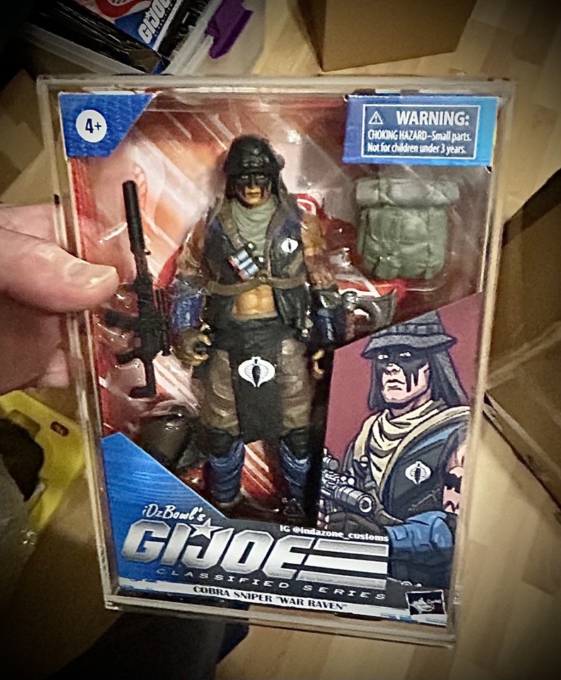 War Raven Cobra Sniper GI Joe Classified Inspired Custom in Custom ...