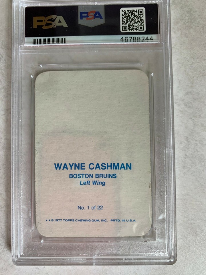 1977 TOPPS GLOSSY WAYNE CASHMAN ROUND CORNERS EX 5 | eBay