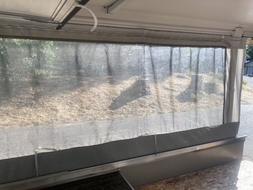 Coleman Pop Up Camper Canvas Window Panel 134” | eBay