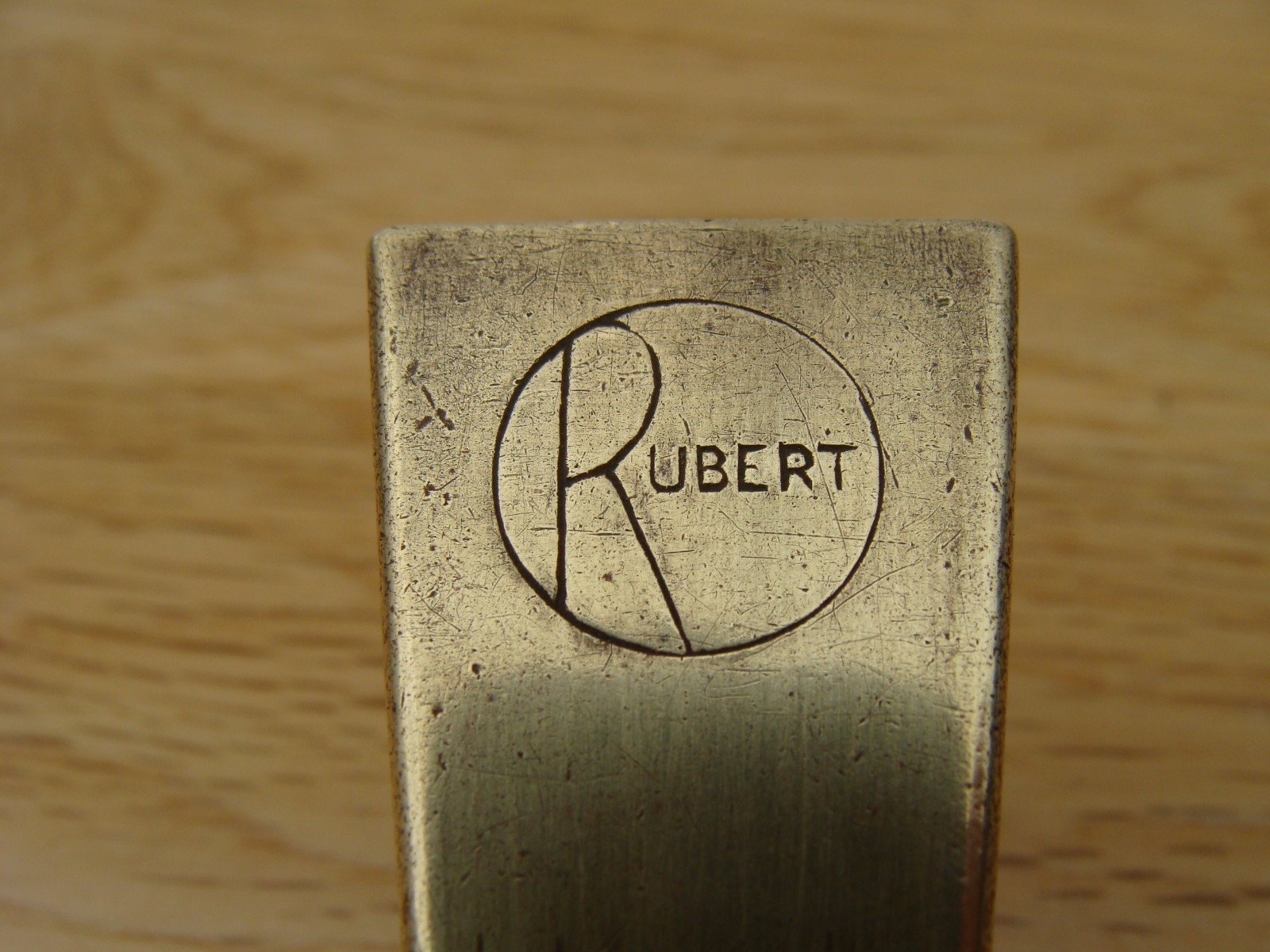 Vintage Rubert & Co Ltd Manchester Brass cased pocket Feeler Gauge set ...