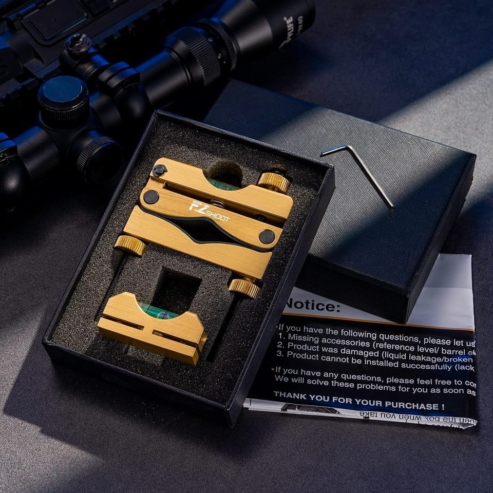 Universal Scope Leveling Tool Kit Reticle Alignment Pro Repair Gunsmith ...