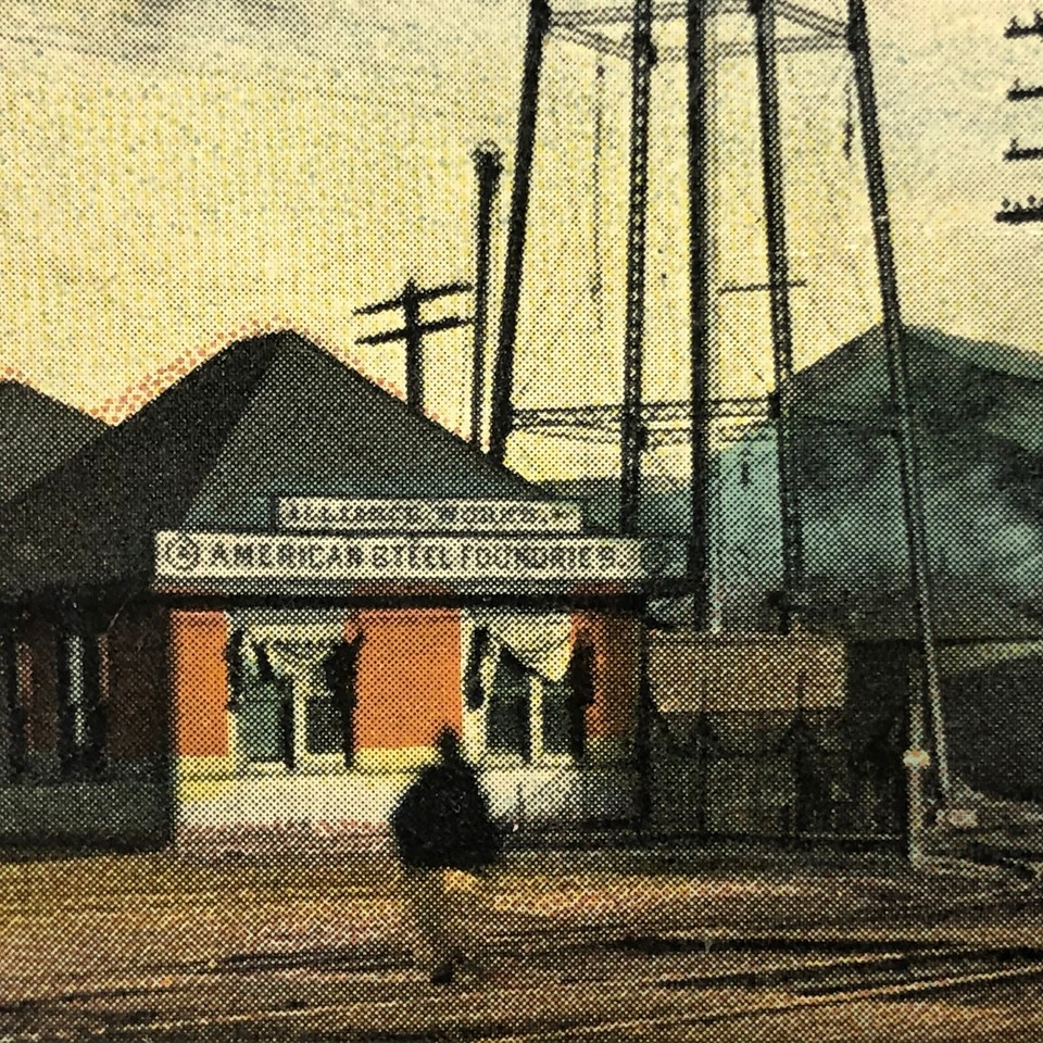 Vintage 1917 Alliance Ohio Postcard Steel Foundry | eBay