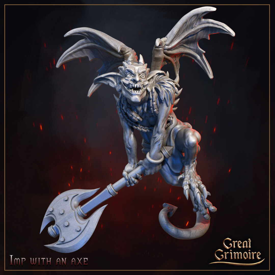 Mischievous Imps Implings Demon Loot Goblins Miniature | D&D DnD | | eBay