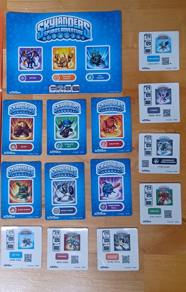 Skylanders Trading Cards, Stickers and Poster | eBay