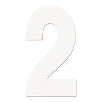 FACTORY EFFEX 902912 FX 2015 NUMBERS PRO 8" WHITE 2 | eBay