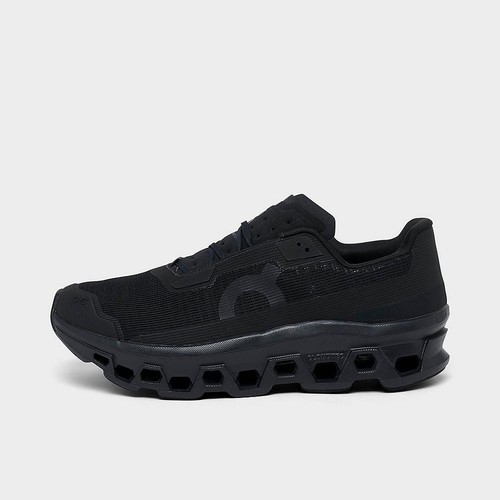 Men's On Running All Black Cloud Cloudmonster Void CloudTec OC Shoes ...