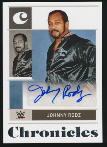 JOHNNY RODZ 2022 Panini Chronicles WWE AUTOGRAPH AUTO | eBay