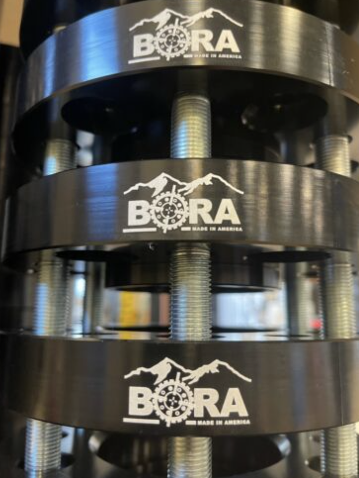 BORA SPACERS DODGE RAM 3500 DUALLY (2012-2018) 2.00" THICK, PAIR OF 2 ...