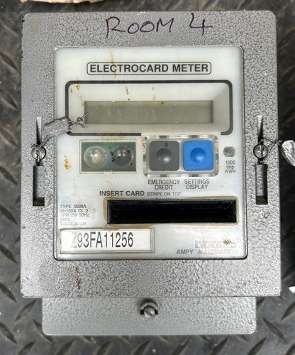 Ampty Electric Electrocard Meter For Landlords | eBay