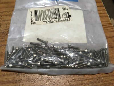 (95) #6-32 x 5/8" ASTM F837 Hex Drive Grade 18-8 Stainless Steel Socket ...