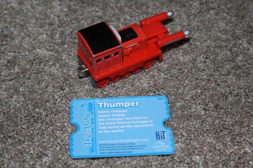 Thomas the Train & Friend Thumper Take Along Diecast Metal Card 2003 ...