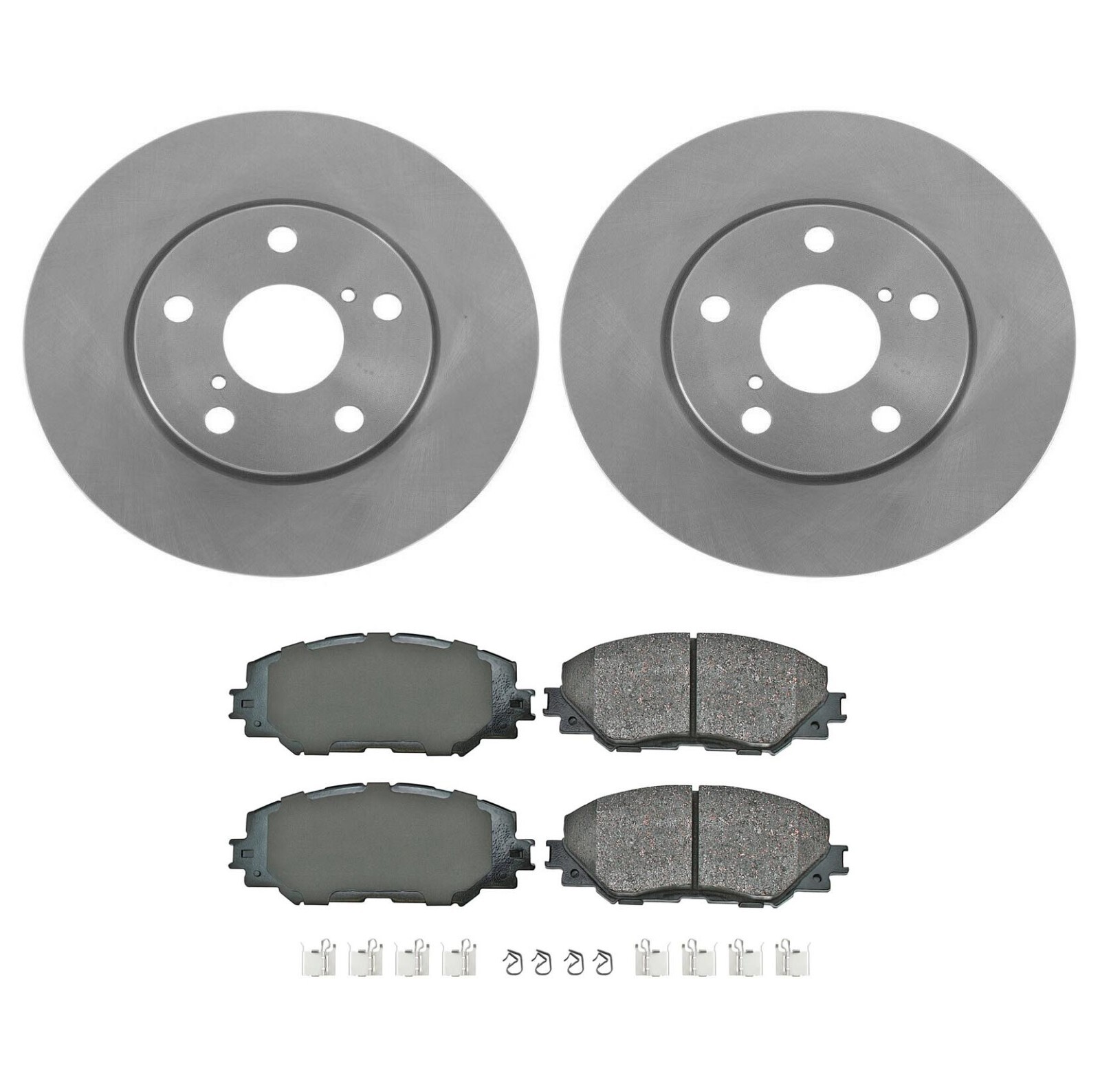 Drilled Slotted Rotors PM Auto Front Drilled & Slotted Brake Rotors ...
