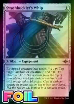 x1 Swashbuckler's Whip LCI MTG 263 FOIL UNCOMMON M/NM 1x | eBay