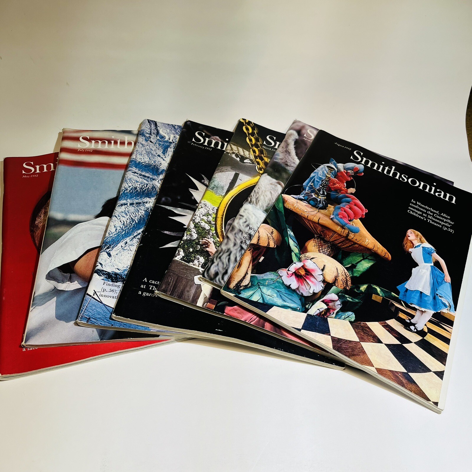 Smithsonian Magazines 1982 Lot Of 7 80s Very Good Condition | eBay