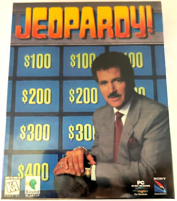 Vintage '95 Jeopardy PC CDROM Game *** NEW IN BOX - FACTORY SEALED ...