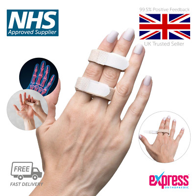 Buddy Loop Finger Splint / Finger Support Straps for Injured Fingers (6 ...