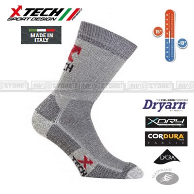 Calze Termiche XTECH Tecniche X-TECH SPORT XT91 Trekking Thermo Socks ...
